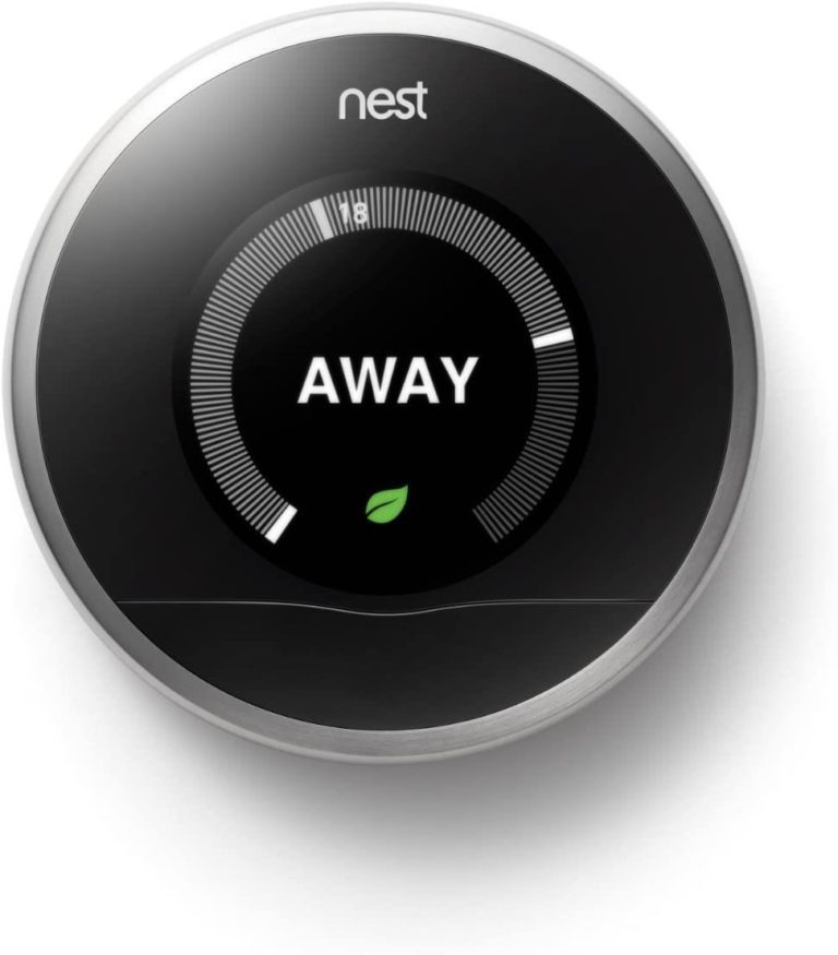 Google Nest® Smart Learning Thermostat - Stainless T200377, 3nd Gen - Termofol UK