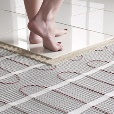 UK infrared underfloor heating company, under rug heating mats
